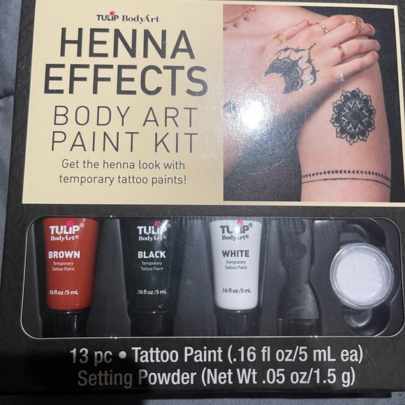 Other | Tulip Ultimate Henna Inspired Kit Three Natural Colors ...